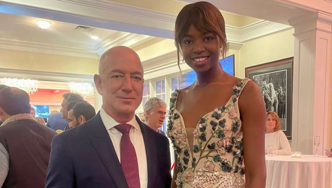 Maria Borges na cerimónia de tomada de posse de Donald Trump - Portal Ango Line