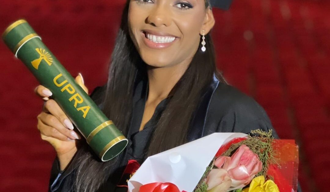 Apresentadora Whitney Shikongo conclui licenciatura em Comunicação ...