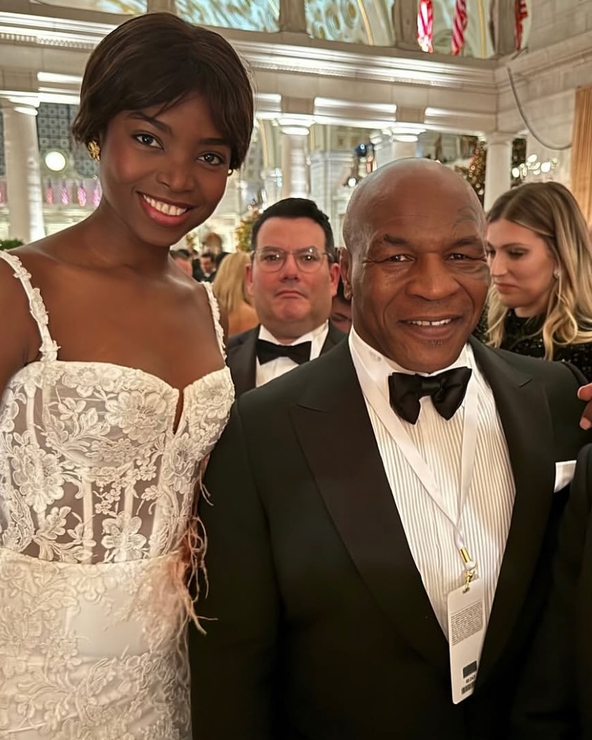 Maria Borges Encontra Mike Tyson e Faz Brincadeira com Seguidores ...